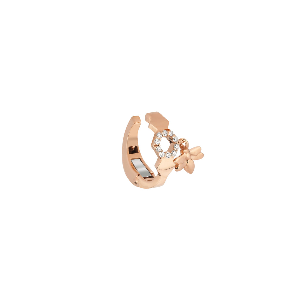HONEYCOMB GOLD DIAMOND XSMALL EAR CUFF – Bee Goddess